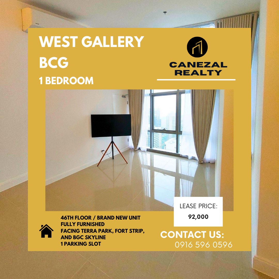 West Gallery Place BGC, Property, Rentals, Apartments & Condos on Carousell