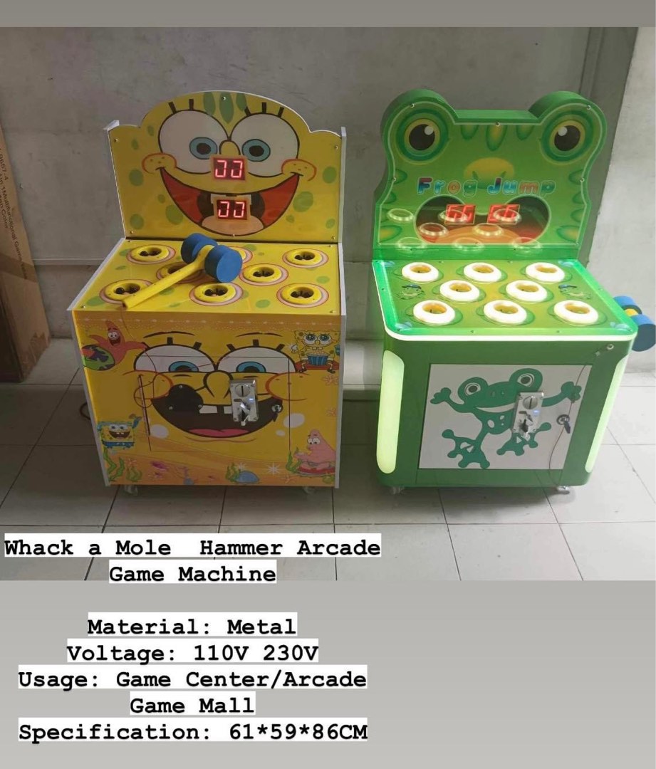 Whack a Mole Hammer - Arcade Game Machine, Hobbies & Toys, Toys & Games ...