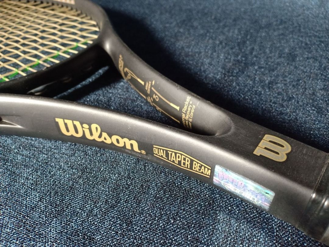 Wilson Profile Dual Taper Beam Racket, Sports Equipment, Sports & Games ...