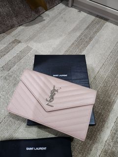 YSL WOC Envelope Black , Luxury, Bags & Wallets on Carousell
