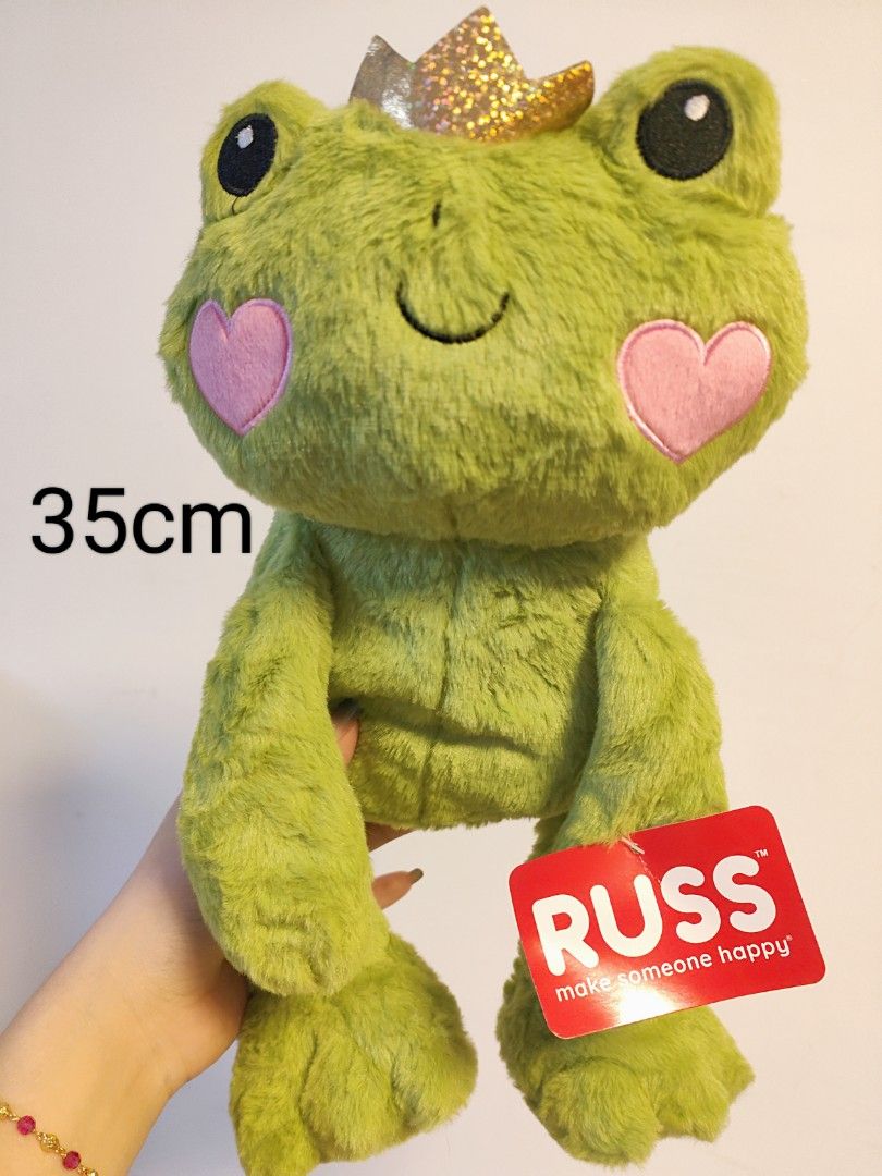 35cm Frog Prince plushies Soft Toy, Hobbies & Toys, Toys & Games on ...