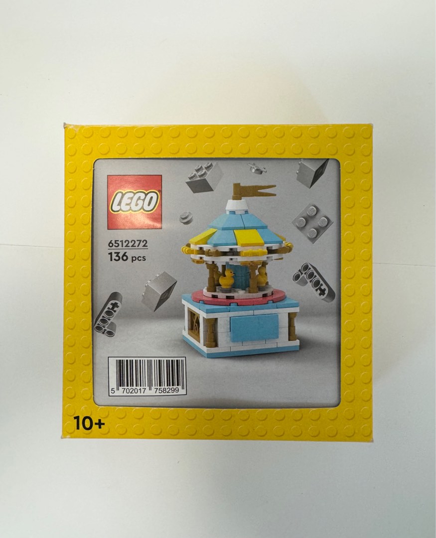 [限定] 樂高 LEGO 6512272 Carousel 迷你旋轉木馬 黃盒, 興趣及遊戲, 玩具 & 遊戲類 - Carousell