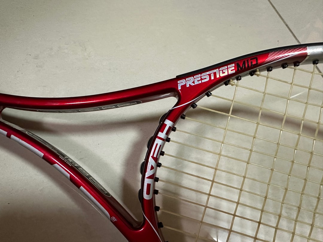 網球拍 Head Prestige Mid grip 3, 運動產品, 運動與體育, 運動與體育 - 球拍和球類運動 - Carousell