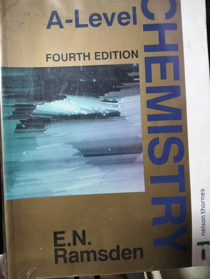 A level Chemistry Textbook by Ramsden, Hobbies & Toys, Books ...