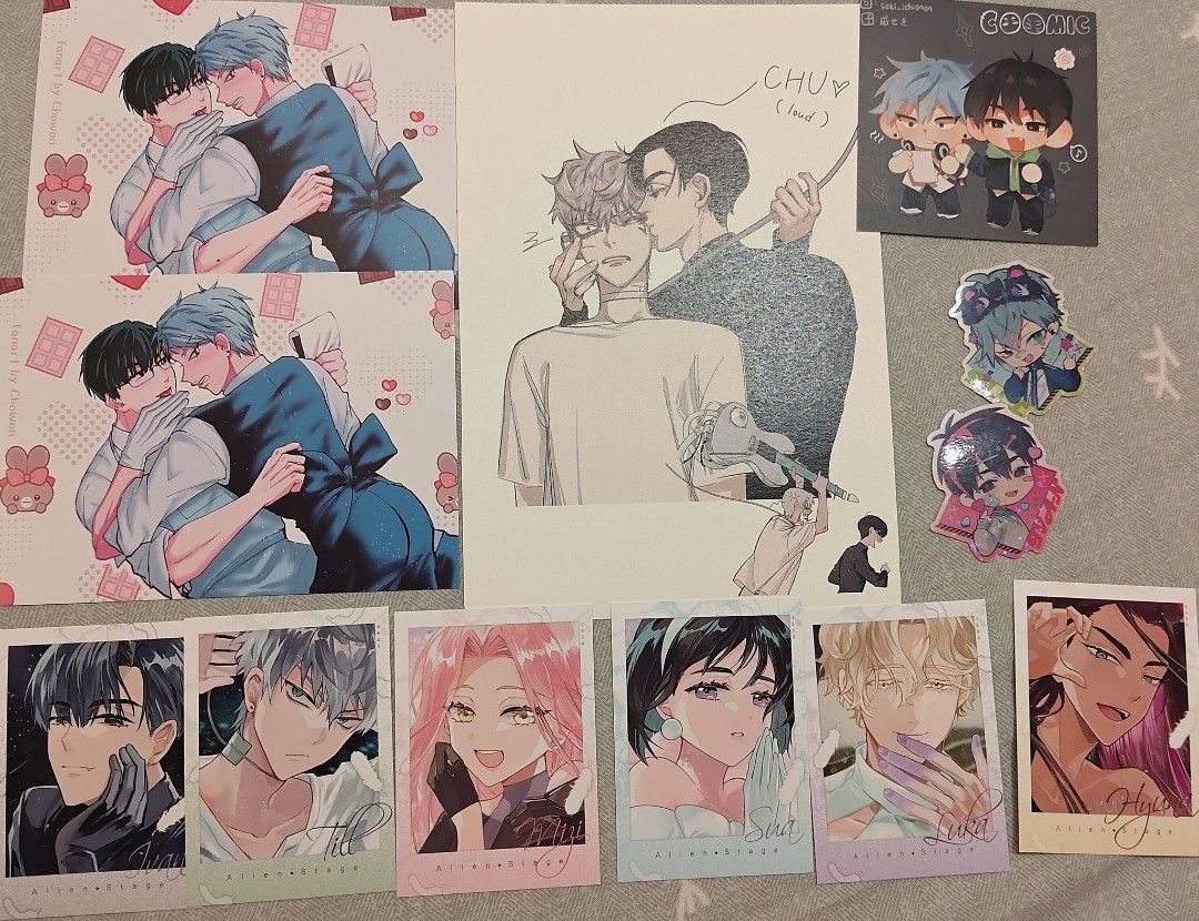 Alien stage ALNST Fan Merch, Prints and Photocards on Carousell
