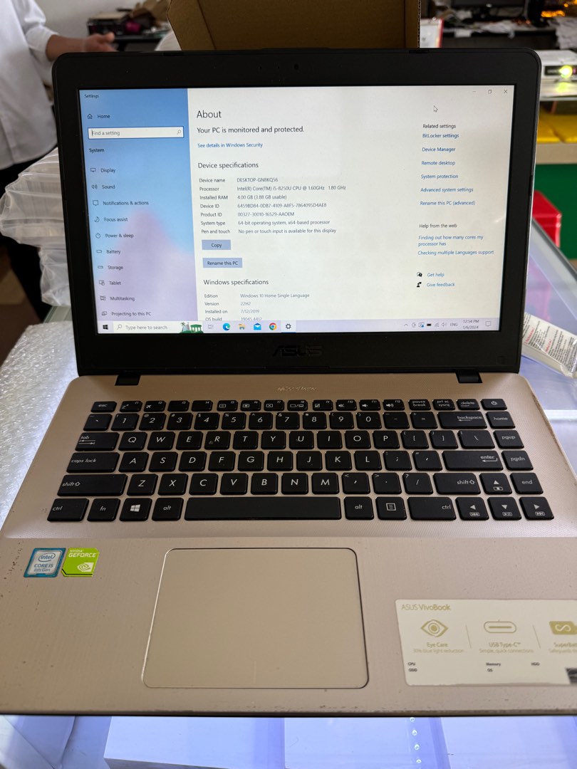 Asus A442U, Computers & Tech, Laptops & Notebooks on Carousell