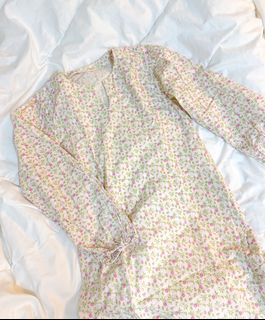 Baju kurung modern Cotton (bercorak batik), Women's Fashion, Dresses ...