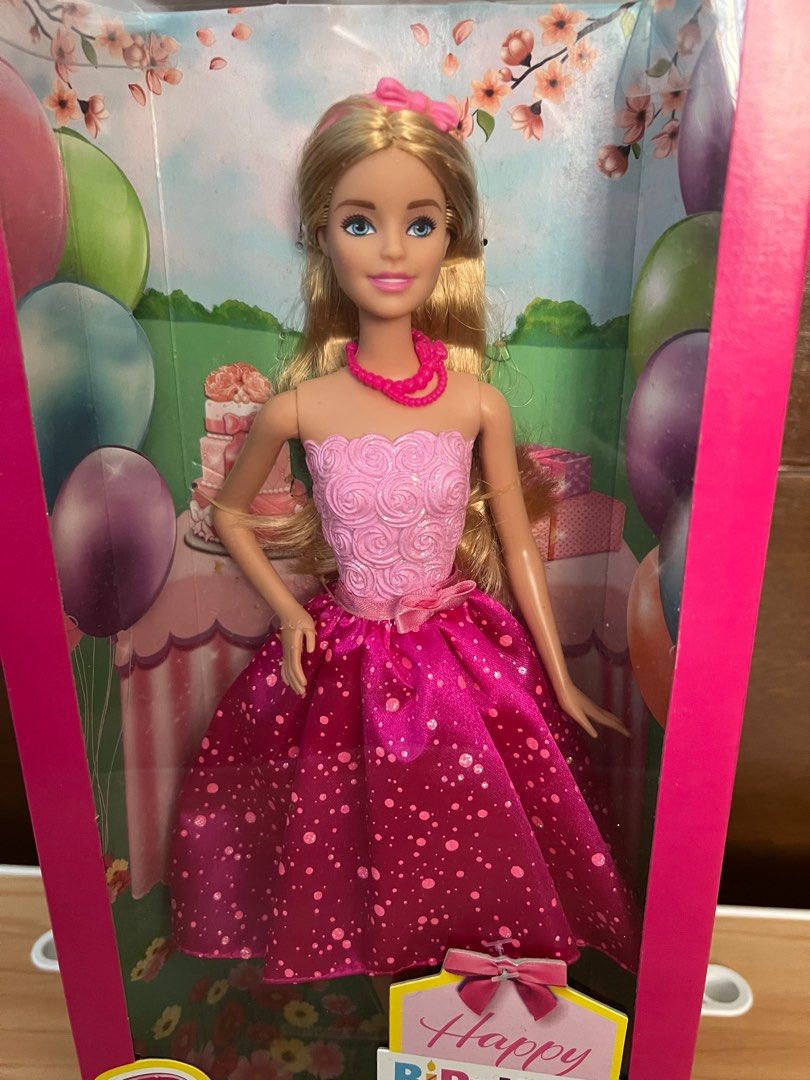 Barbie Happy Birthday, Hobbies & Toys, Toys & Games on Carousell