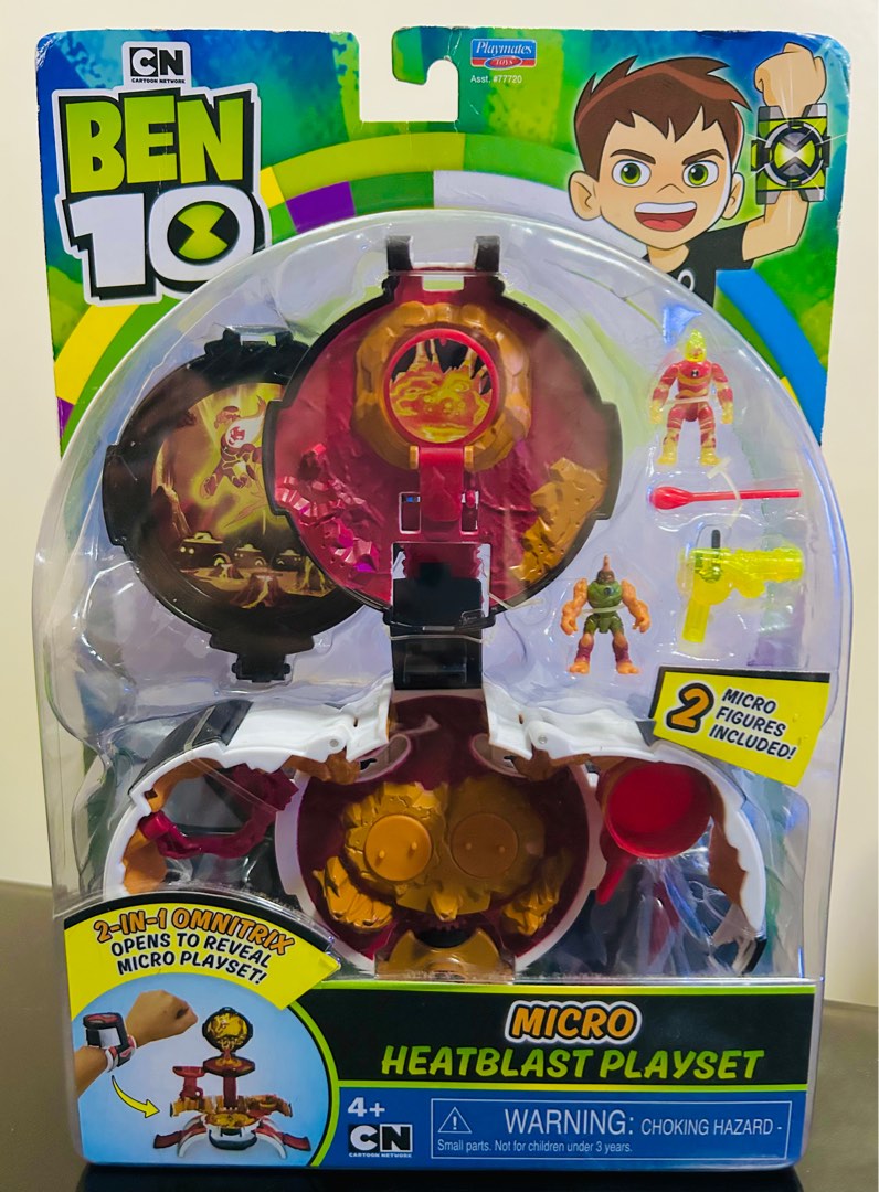 Ben 10 Heatblast Micro World Omnitrix Playset; SRP: ₱1499.75, Hobbies ...