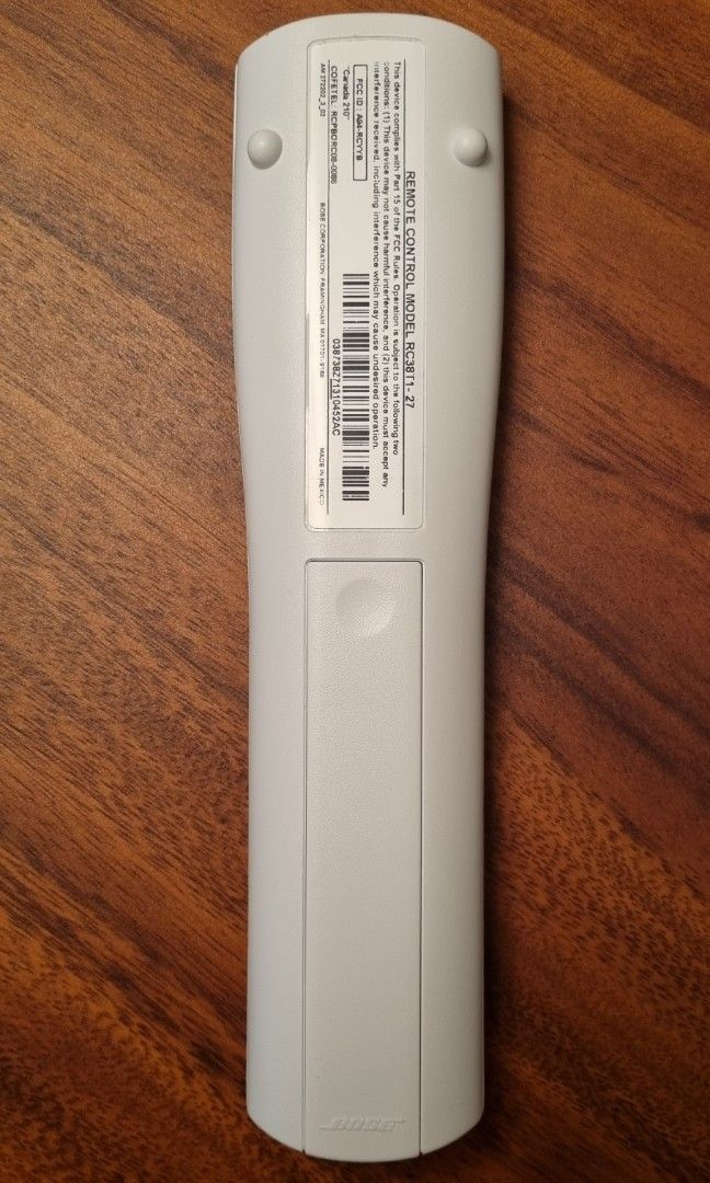 Bose Remote Control, Audio, Other Audio Equipment on Carousell