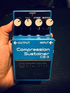 Boss CS-5 Compression Sustainer Guitar Pedal, Hobbies & Toys, Music ...