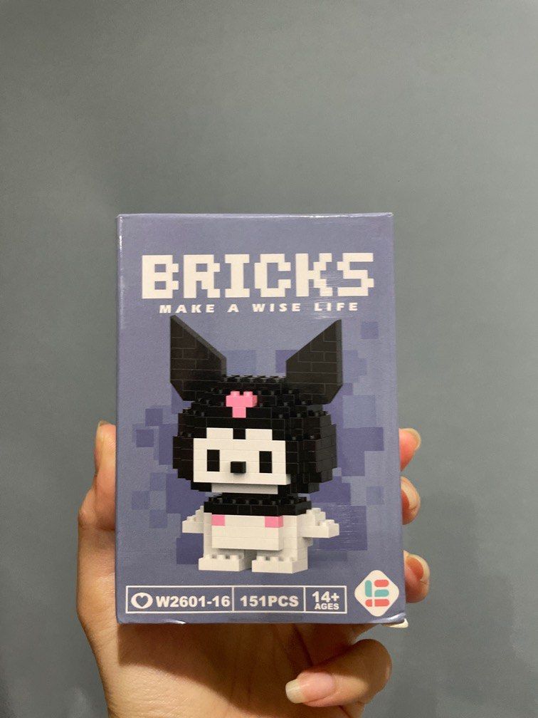 BRICKS KUROMI, Toys & Collectibles, Mainan di Carousell