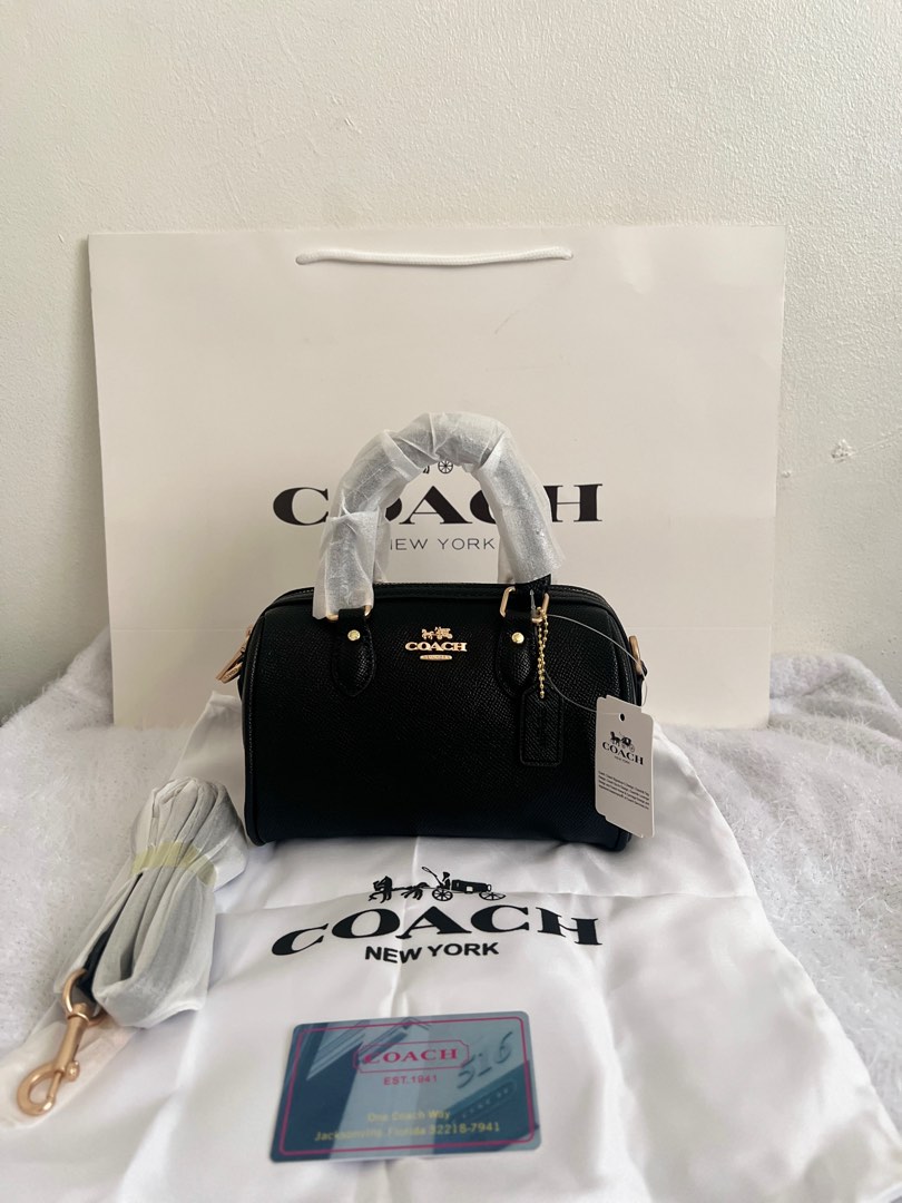 Coach Mini Rowan Crossbody, Luxury, Bags & Wallets on Carousell