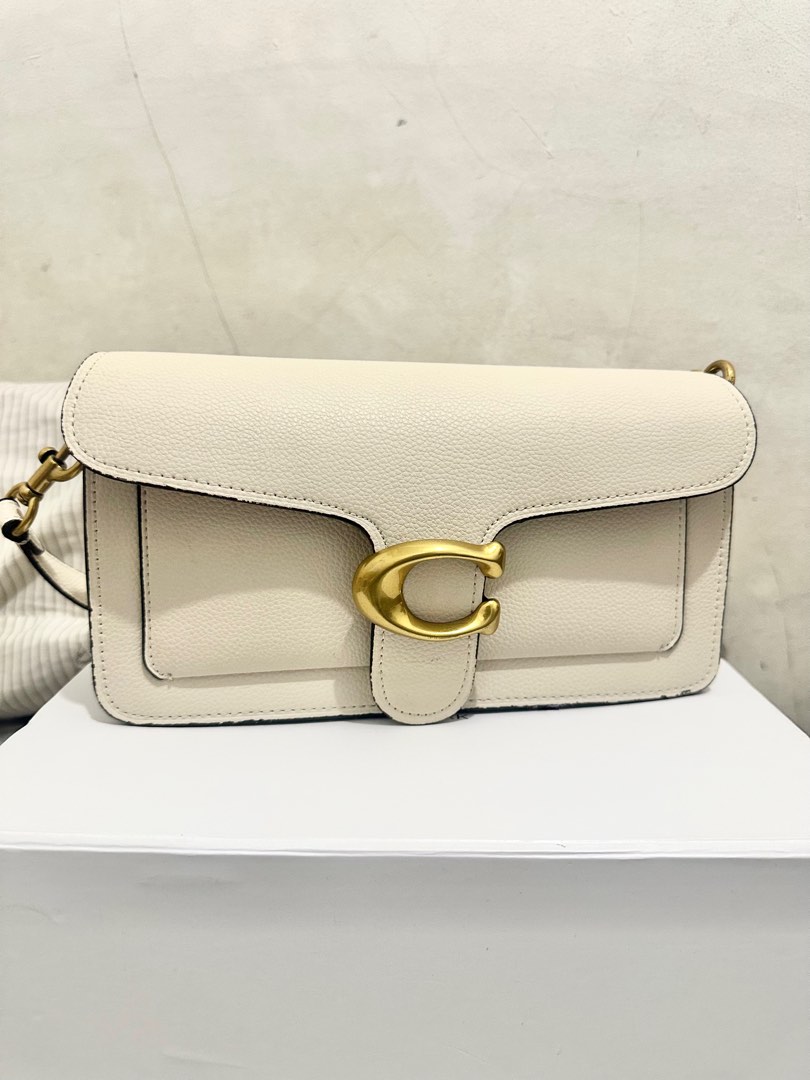 COACH TABBY (chalk), Barang Mewah, Tas & Dompet di Carousell