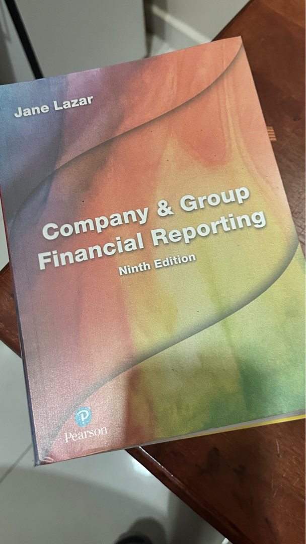 Company & Group Financial Reporting (9th edition), Hobbies & Toys ...