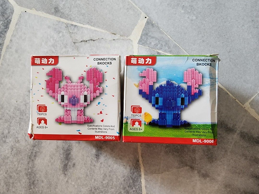 Connection Blocks Lilo & Stitch - Stitch & Angel (Experiment 626 and ...