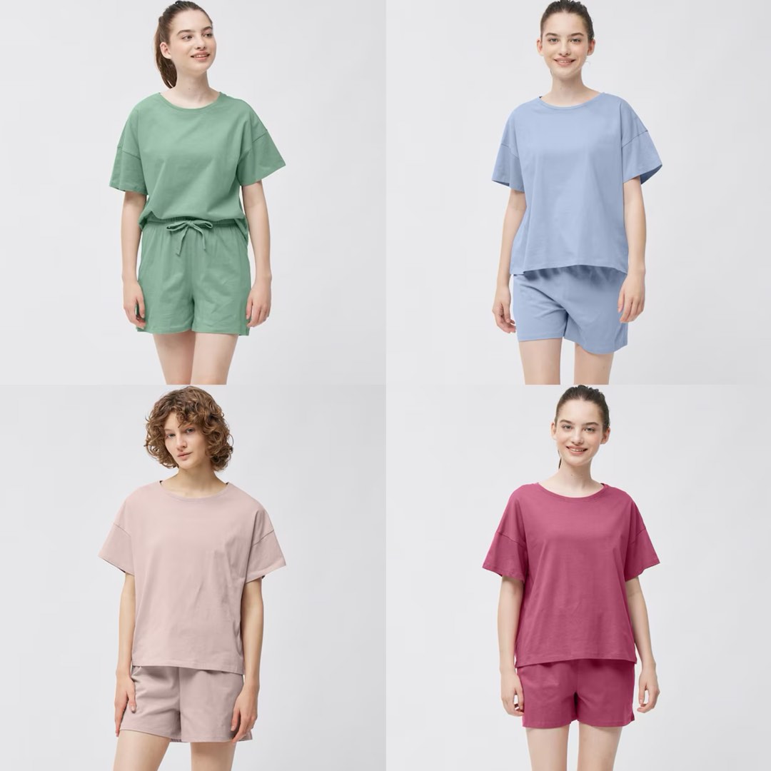 Cotton Lounge Set - GU by Uniqlo [ Pre-order from Japan ], Women's ...