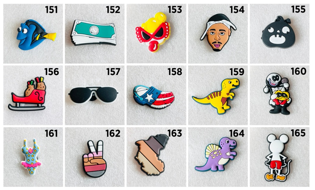 Crocs Jibbitz Charm Part 2, Men's Fashion, Footwear, Shoe inserts ...