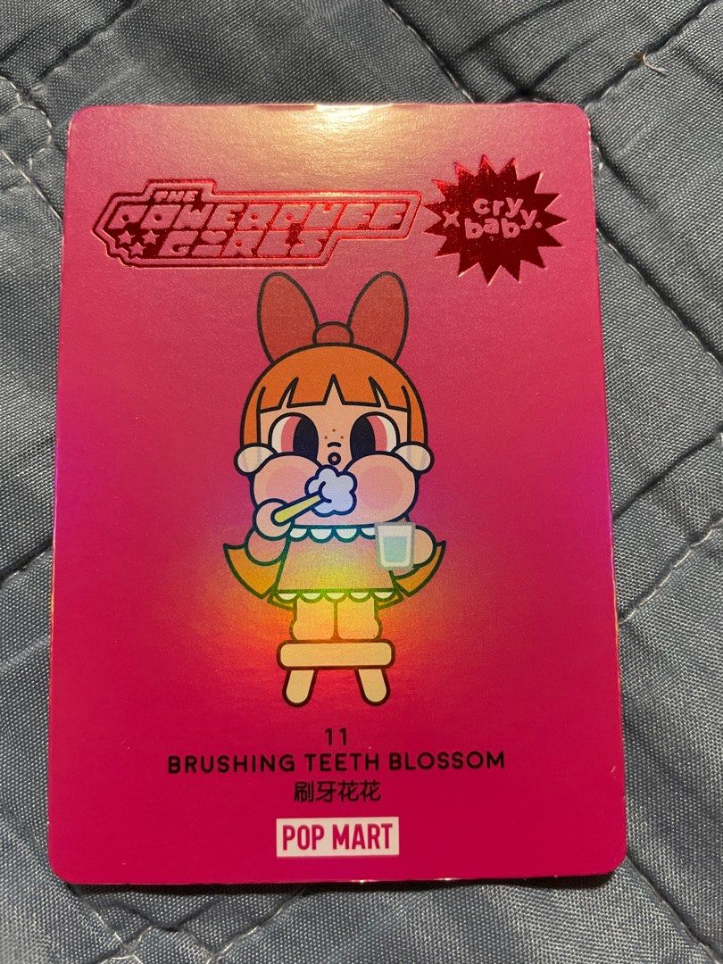 Crybaby Powerpuff girls Brushing teeth blossom/Sleepy buttercup/Mayor ...