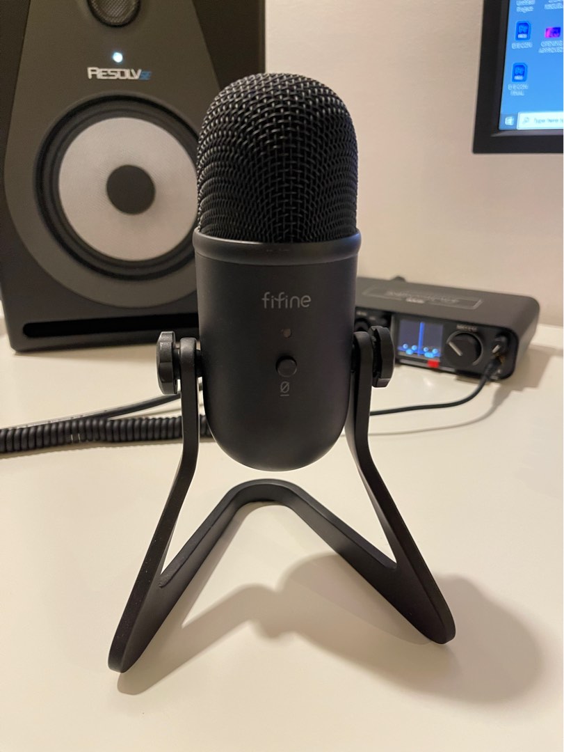 FIFINE K678 USB MIC, Audio, Microphones on Carousell