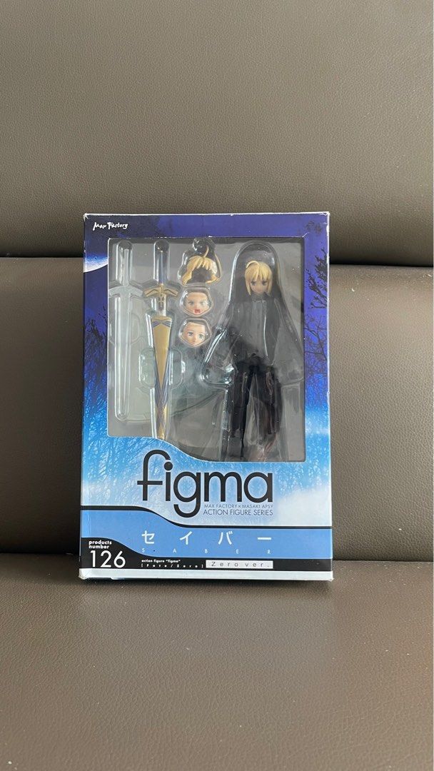 Figma 126 Fate/Zero Saber, Hobbies & Toys, Toys & Games on Carousell