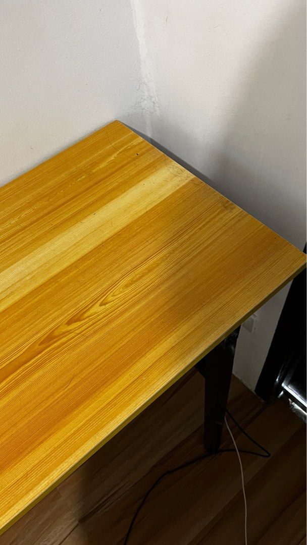 Foldable table Office table computer table study table, Furniture & Home Living, Furniture ...