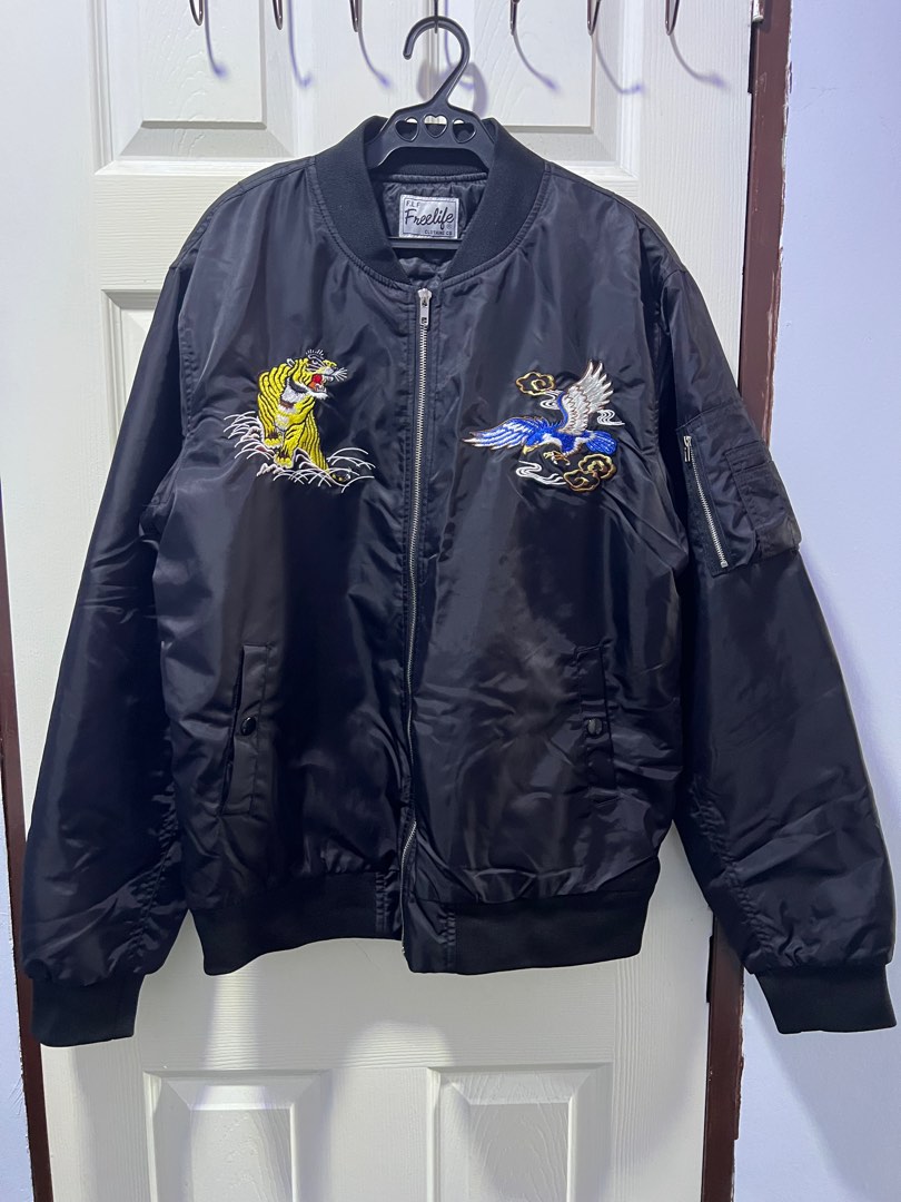 Free Life Bomber Jacket , Men's Fashion, Coats, Jackets and Outerwear ...