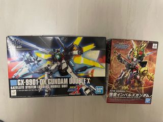 Bandai MG 1/100 scale double x gundam 高達 機動戰士, 興趣及遊戲, 玩具 & 遊戲類 - Carousell