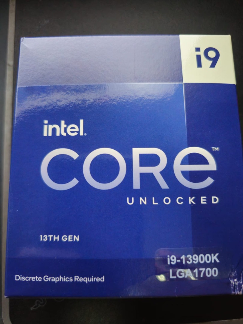 Intel Core i9-13900K Processor (36M Cache, up to 5.8GHZ) LGA1700 ...