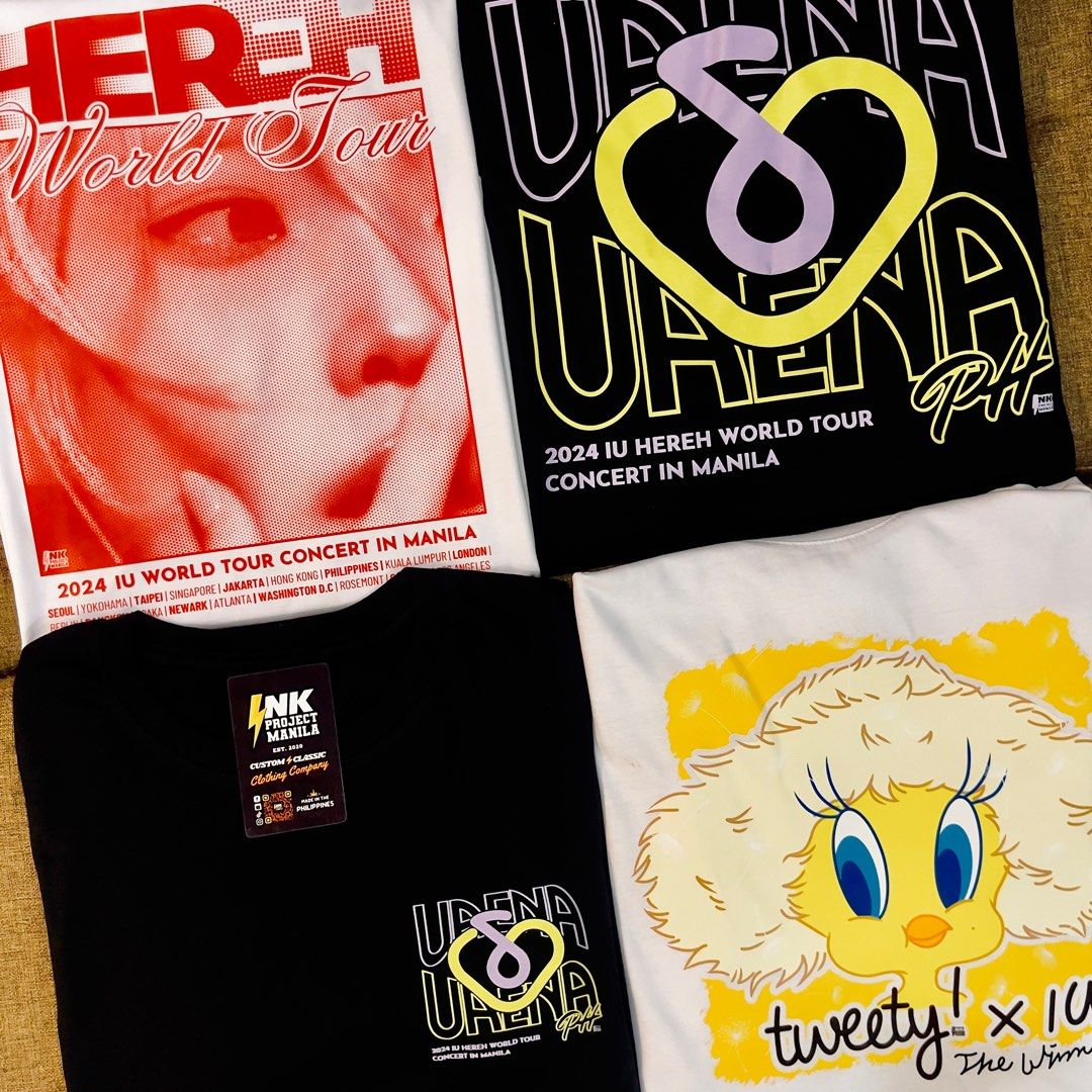 IU Fan made merch, Women's Fashion, Tops, Shirts on Carousell