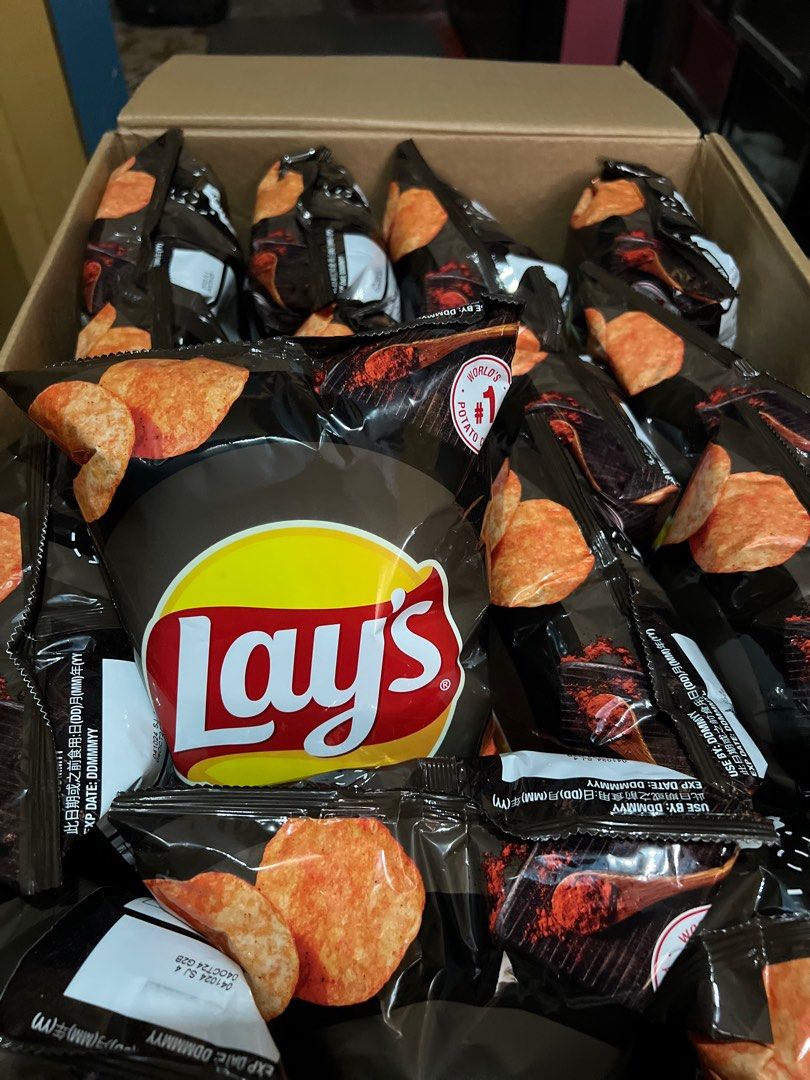 lays bbq lays classic, Food & Drinks, Local Eats on Carousell