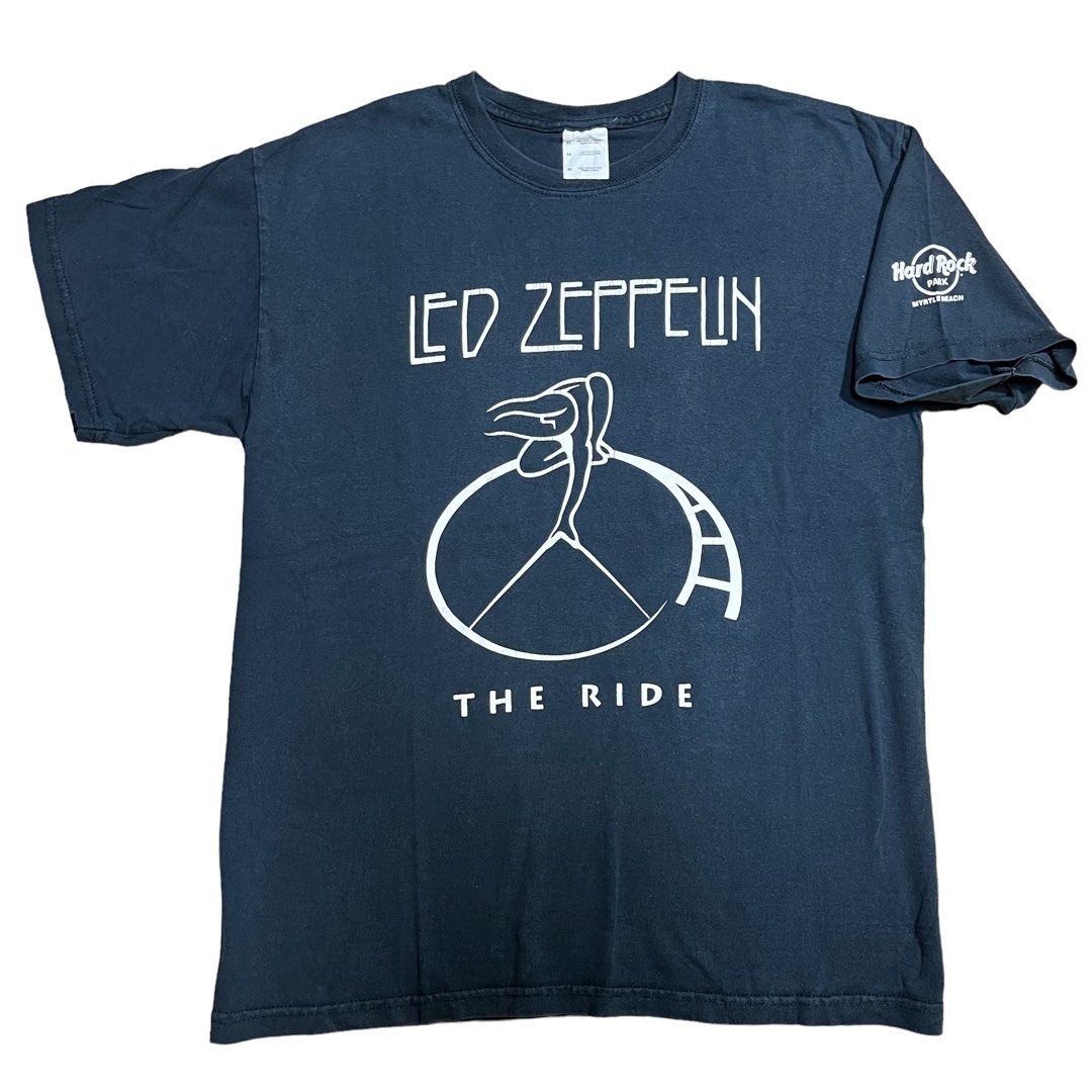 Led Zeppelin The Ride Hard Rock Cafe, Men's Fashion, Tops & Sets ...