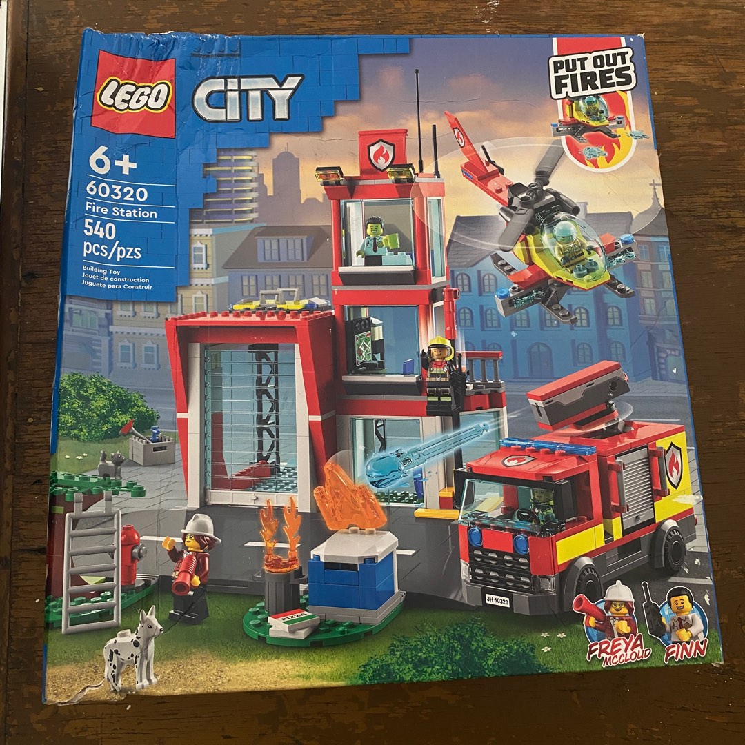 LEGO City Fire Station 60320, Hobbies & Toys, Toys & Games on Carousell