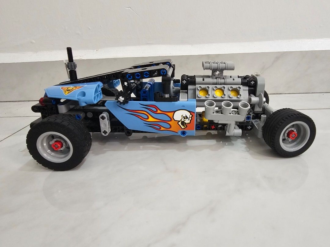 Lego Technic Hot Rod 42022, Hobbies & Toys, Toys & Games on Carousell