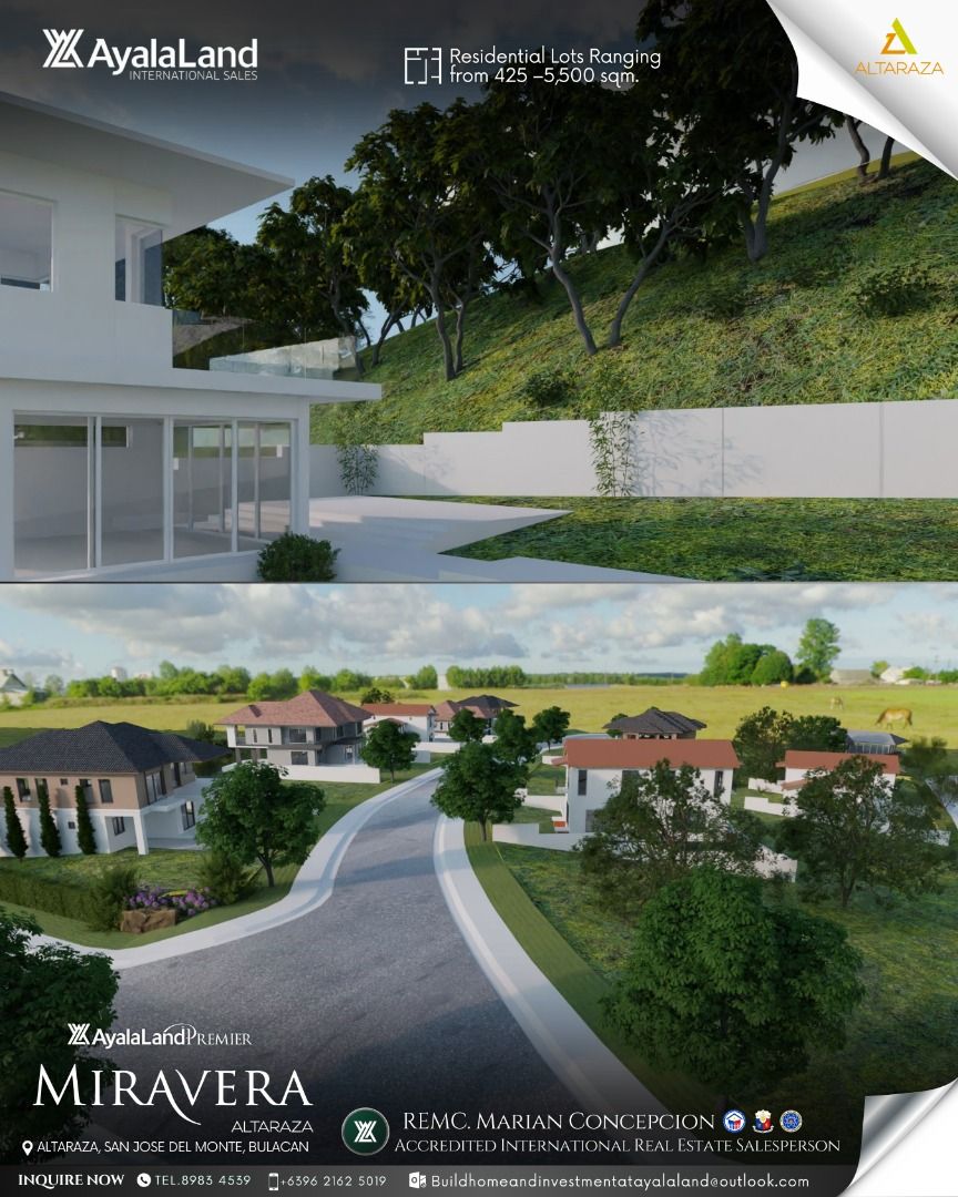 LOT FOR SALE AT MIRAVERA ALTARAZA SAN JOSE DEL MONTE BULACAN, Property ...