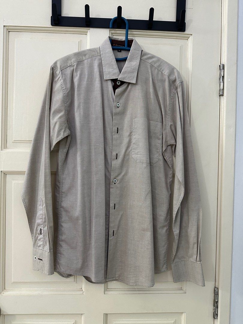 Men formal, Men's Fashion, Tops & Sets, Formal Shirts on Carousell