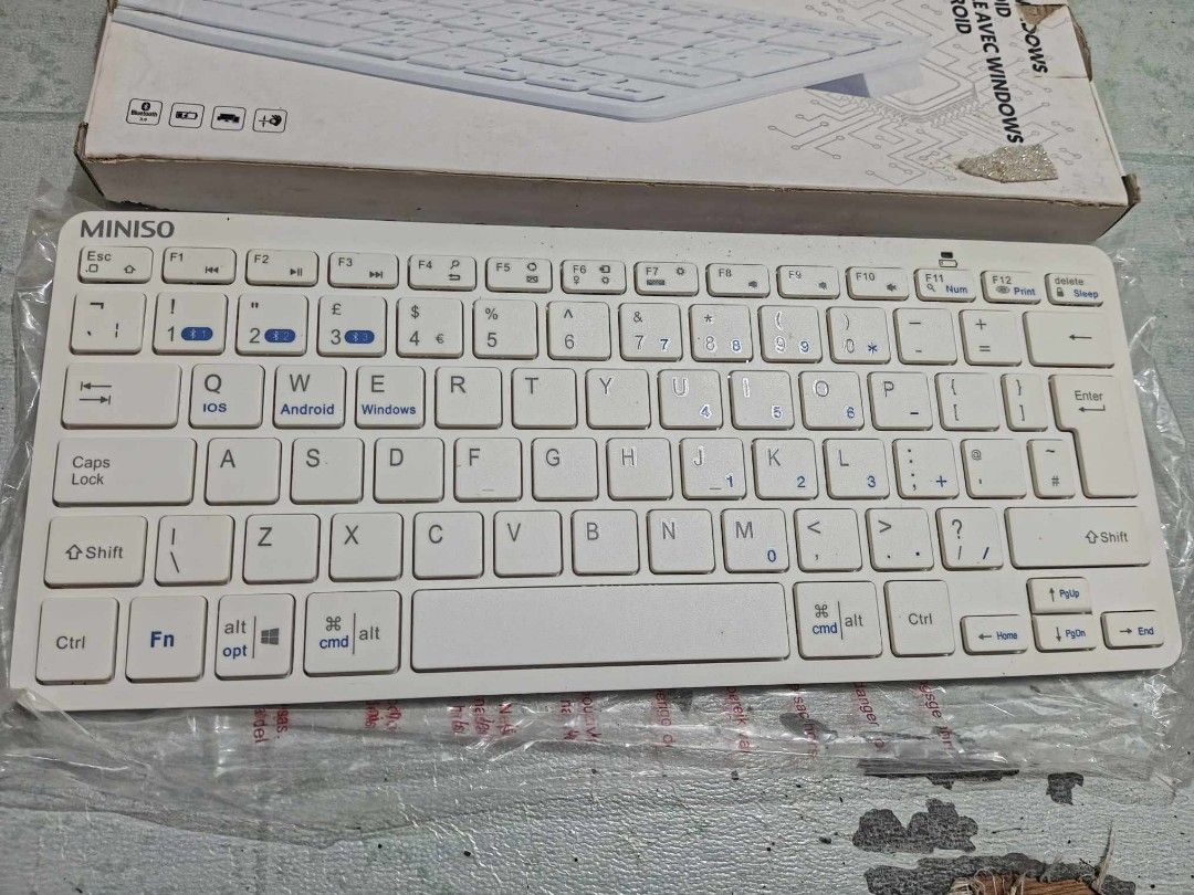Miniso keyboard, Computers & Tech, Laptops & Notebooks on Carousell