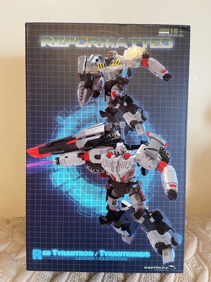 MMC R-28 Tyrantron tyrantronus Reformatted IDW megatron Mastermind ...