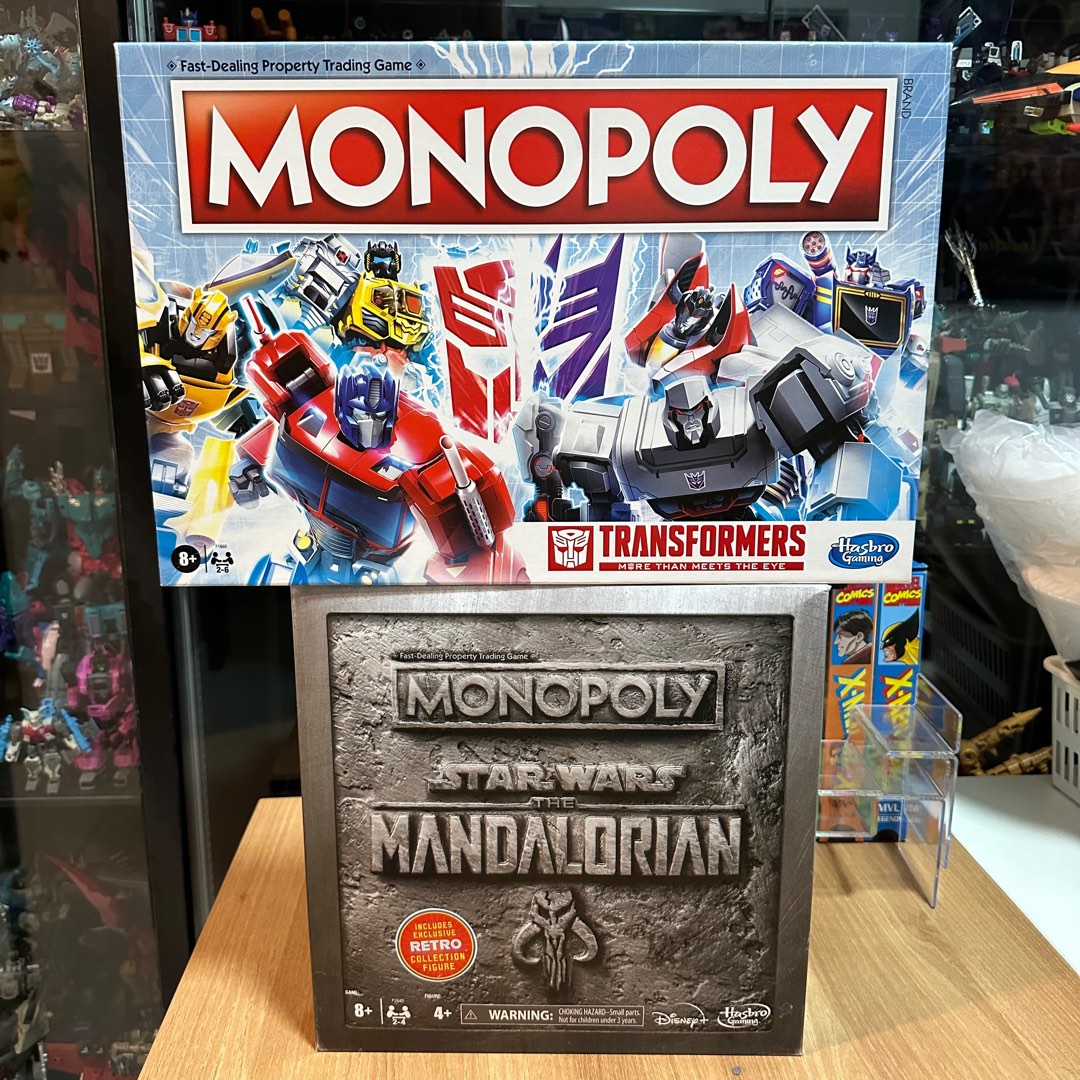 Monopoly (Set of 2) - Transformers, Mandalorian (Star Wars), Hobbies ...
