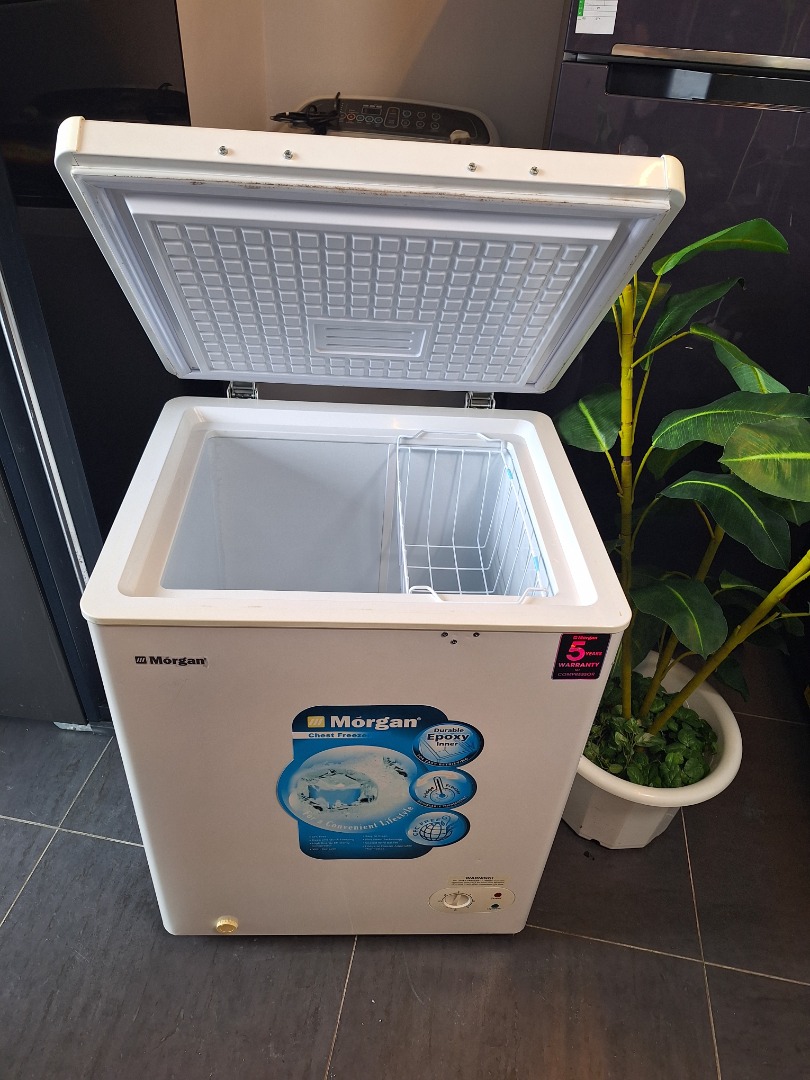 Morgan 100L Chest Freezer MCF-1158L | Pembeku Dada 100L Morgan MCF ...
