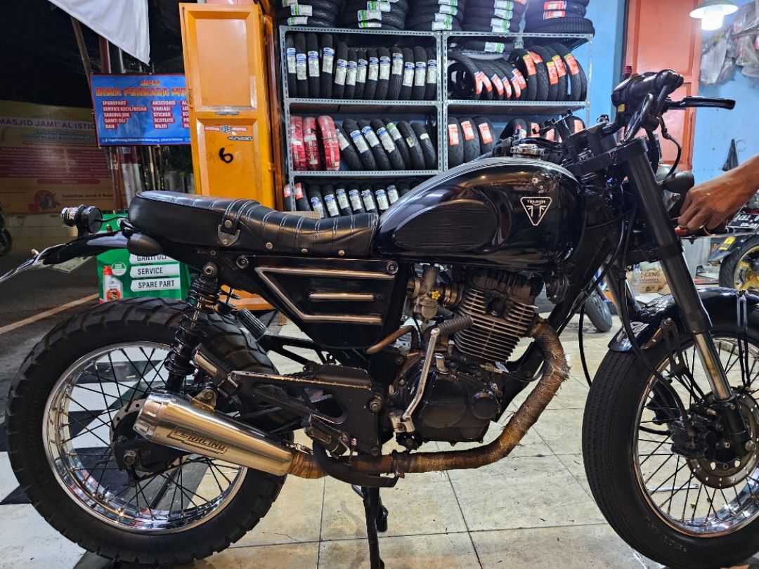 Motor custom basic TIGER 2005, Motor di Carousell