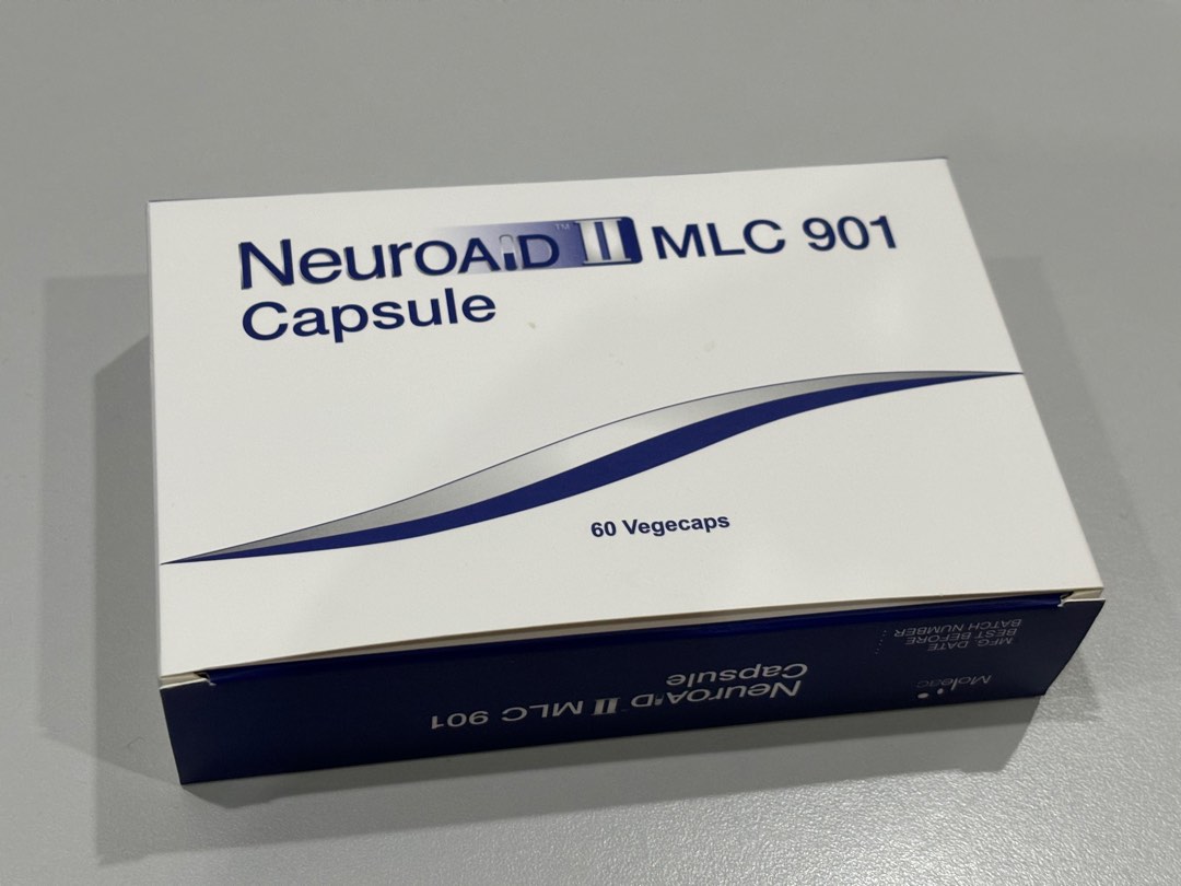 NeuroAID Ⅱ MLC 901 Capsule, Health & Nutrition, Medical Supplies ...