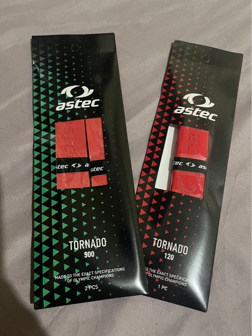 NEW Astec tornado grip 120 & 500, Olah Raga, Perlengkapan Olahraga ...