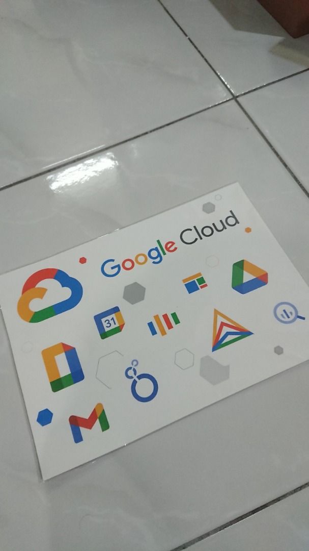 New Google Cloud Premium Sticker Set, Everything Else, Others on Carousell