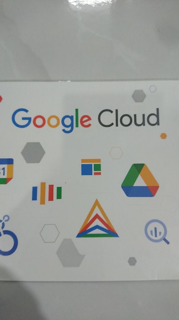 New Google Cloud Premium Sticker Set, Everything Else, Others on Carousell