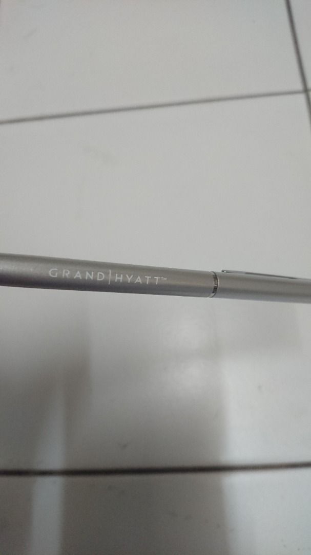 New Grand Hyatt Hotel Silver Premium Luxury Pen, Hobbies & Toys ...