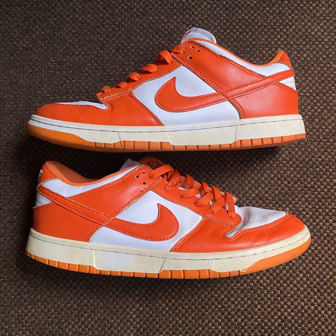 Nike Dunk Low Syracuse, Men's Fashion, Footwear, Sneakers on Carousell