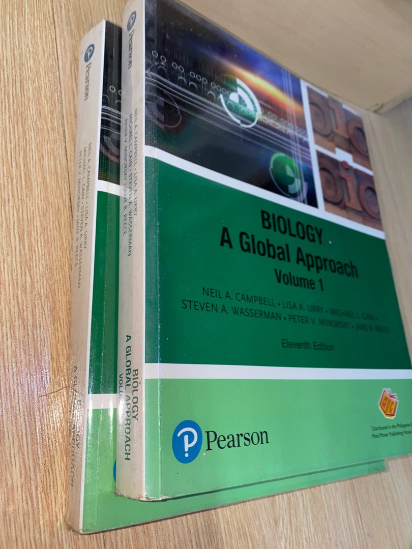 Pearson BIOLOGY (A Global Approach) vol.1&2, Hobbies & Toys, Books ...
