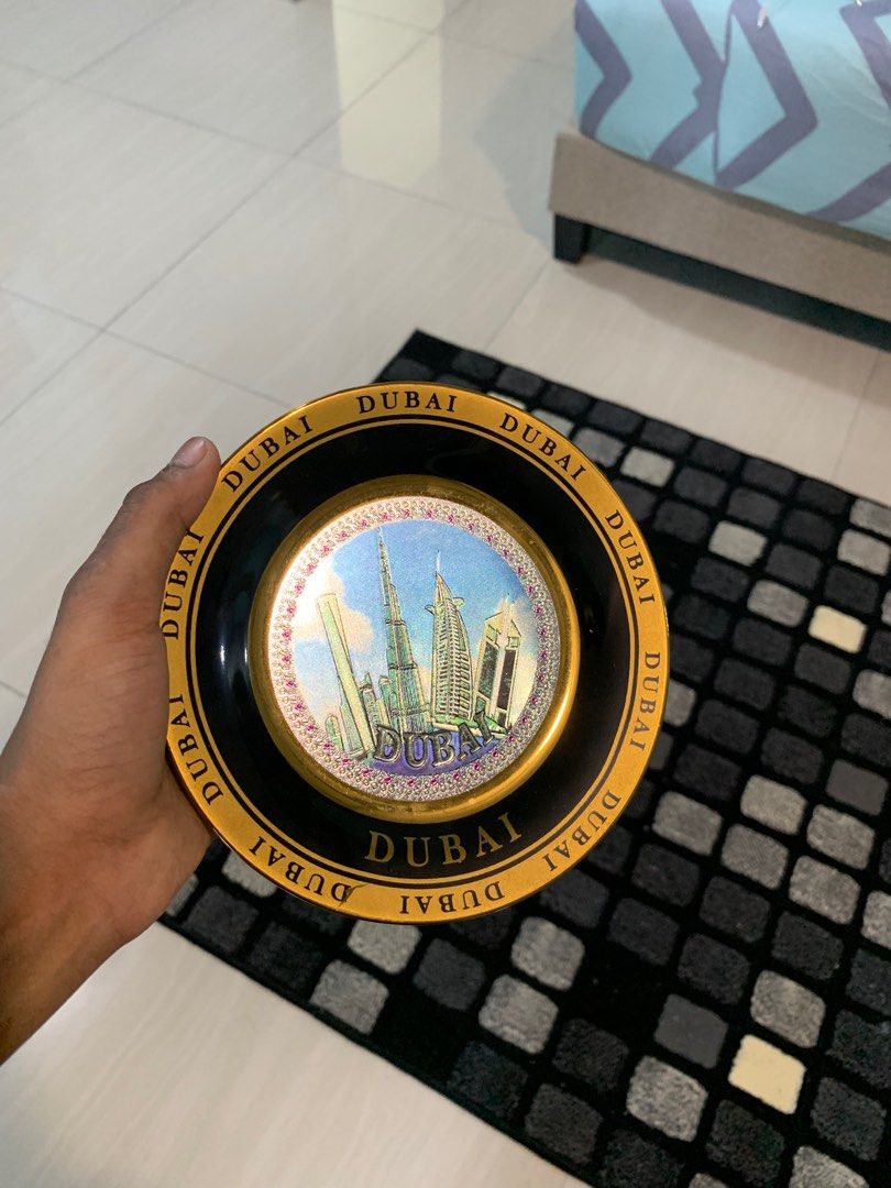 Plate dubai, Furniture & Home Living, Home Decor, Other Home Decor on ...