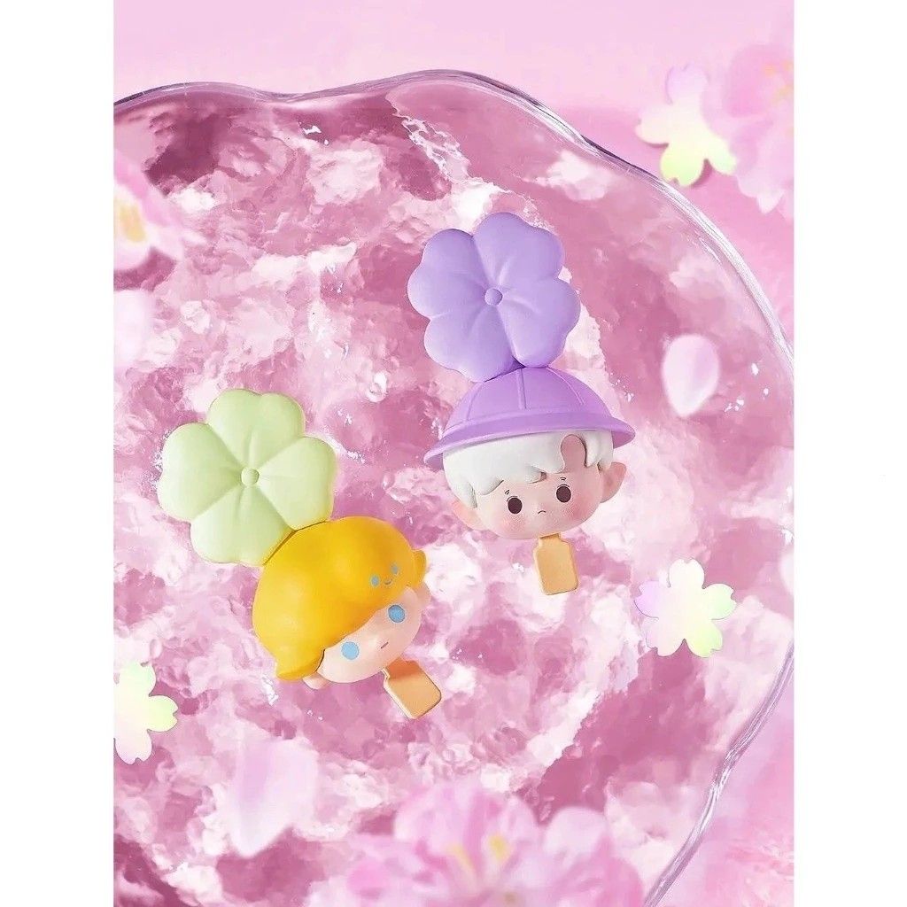Popmart Sweet Cherry Blossom Series (Crybaby/Dimoo/Molly/SK), Hobbies ...